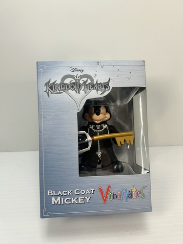 Disney Kingdom Hearts Black Coat Mickey 4in. Figure Vinimates | eBay
