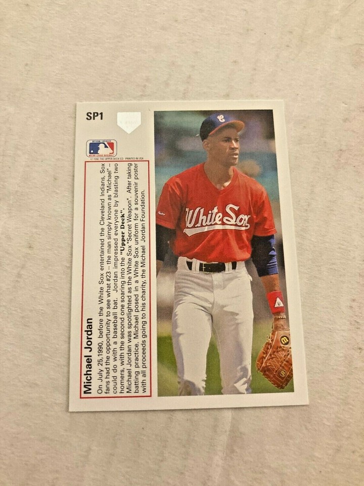1991 Upper Deck Michael Jordan Rookie Card #SP1 Very Rare 0003863 | eBay