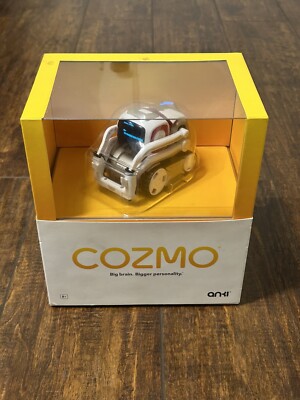Anki Cozmo Robot White Red w/ 3 Cubes - Complete - Original Box - Needs ...