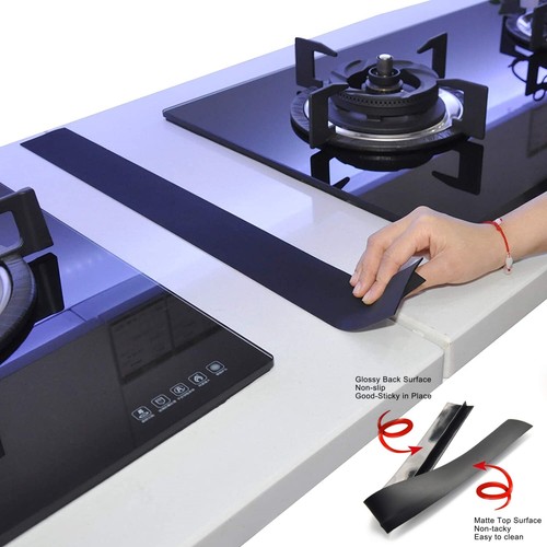 21'' Stove Counter Gap Silicone Cover Oven Guard Spill Seal Slit Filler ...