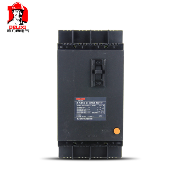 Delixi DZ15LE-100 Series Circuit Breaker (DZ15LE-100/2901,3901,4901) 2P ...