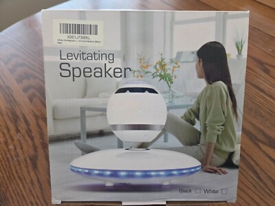 Infinity Orb Magnetic Levitating Bluetooth Speaker Black | eBay