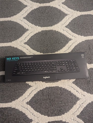 Logitech MX Keys S Wireless Keyboard Rechargeable Quiet Typing Multi ...