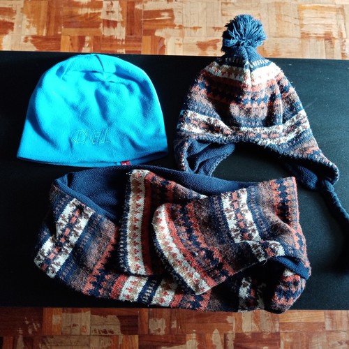 Bundle O'Neill Primark Children Boy's Winter Scarf hat set Age 4-7 ...