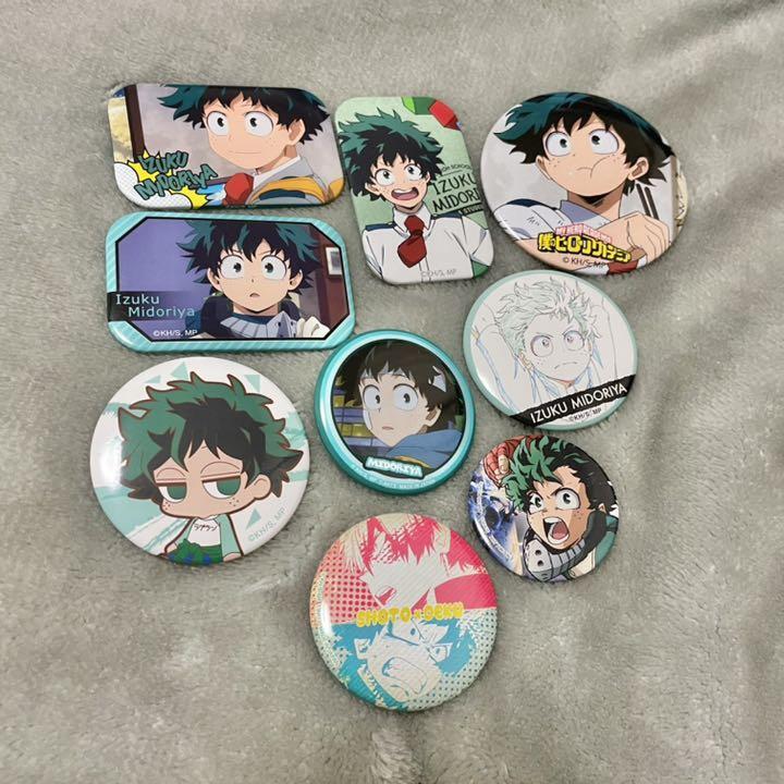 My Hero Academia Can Badge MHA Izuku Midoriya Deku Jump JPN Anime Lot ...