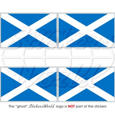 ECOSSE Drapeau ÉCOSSAIS 50mm Stickers Autocollants x4 | eBay