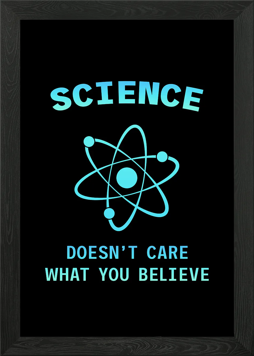Its Science Framed Wall Art Poster Canvas Print Picture | eBay UK