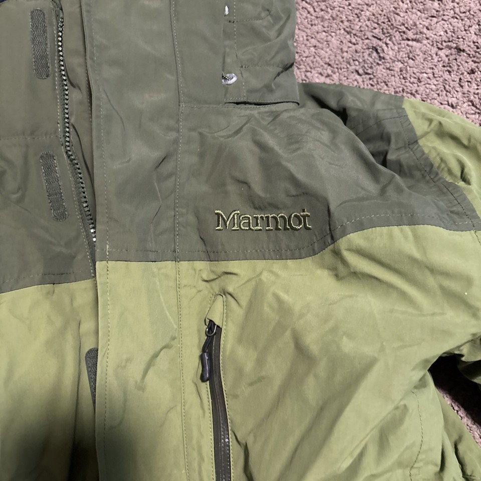 NWOT Marmot Men’s Medium Double Layer Windbreaker Green | eBay