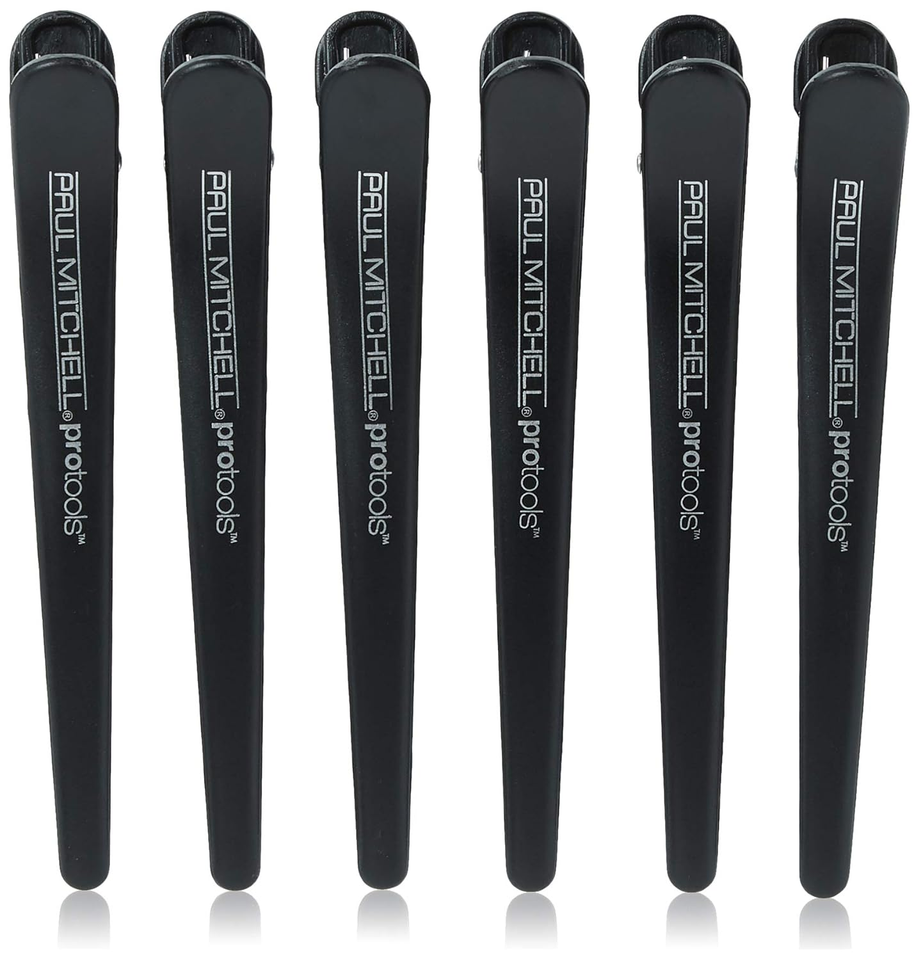 Paul Mitchell Pro Tools Sectioning Hair Clips Set (Set of 6), Slip-Free ...