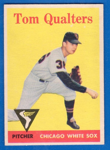 1958 Topps High #453 Tom Qualters Chicago White Sox EX or Better Well ...