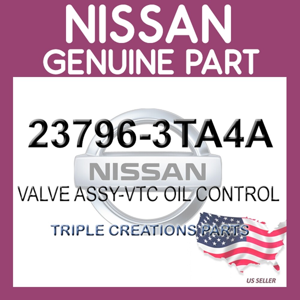 23796-3TA4A Genuine Nissan Infiniti Valve Assy-Vtc Oil Control ...
