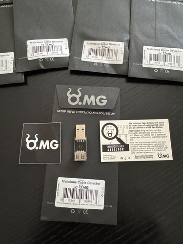 Malicious Cable Detector by O.MG from Hak5 - Open package, unused | eBay