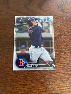 Bobby Dalbec 2016 Bowman CHROME Draft #BDC99 1st Prospect Card ROOKIE ...
