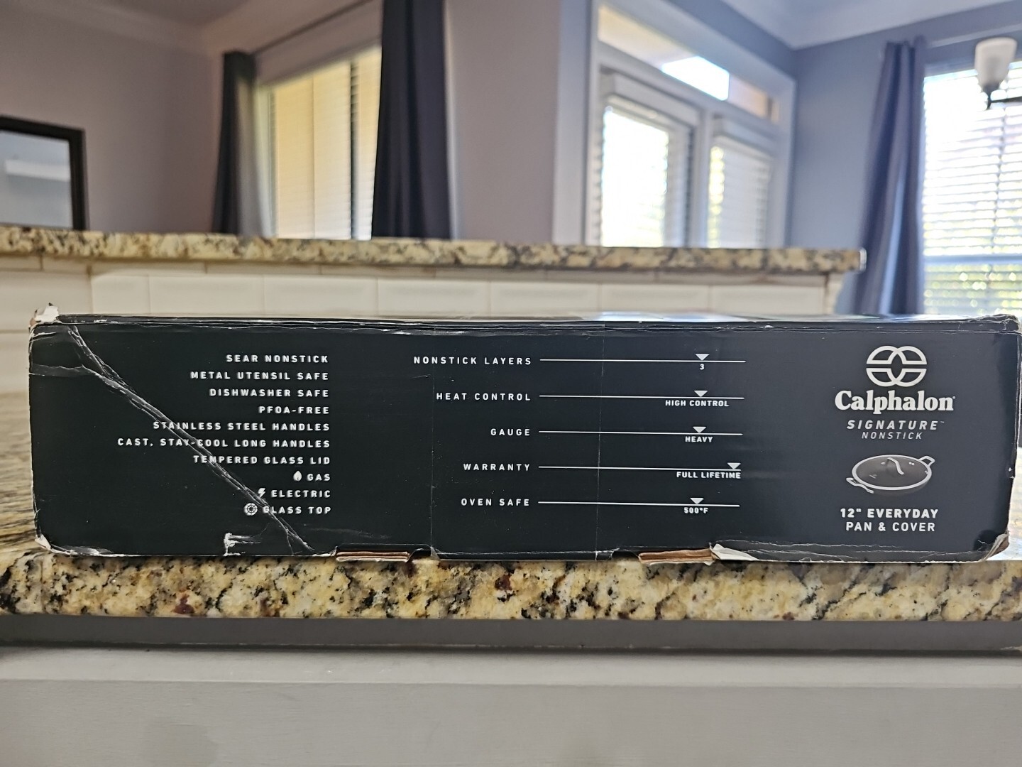 Calphalon Signature $239 Everyday 12" Pan and Cover | eBay