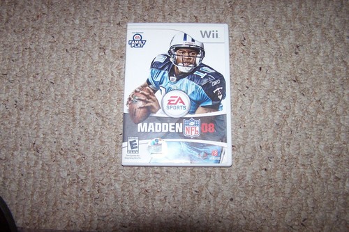 Madden NFL 08 Nintendo Wii Game With Booklet and Case E for Everyone ...