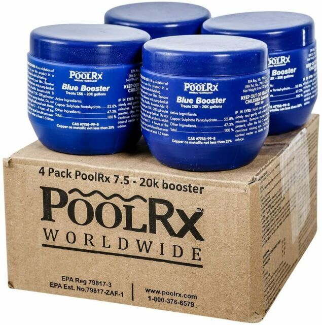 PoolRX Blue Booster Minerals for Pool - Pack of 4 for sale online | eBay
