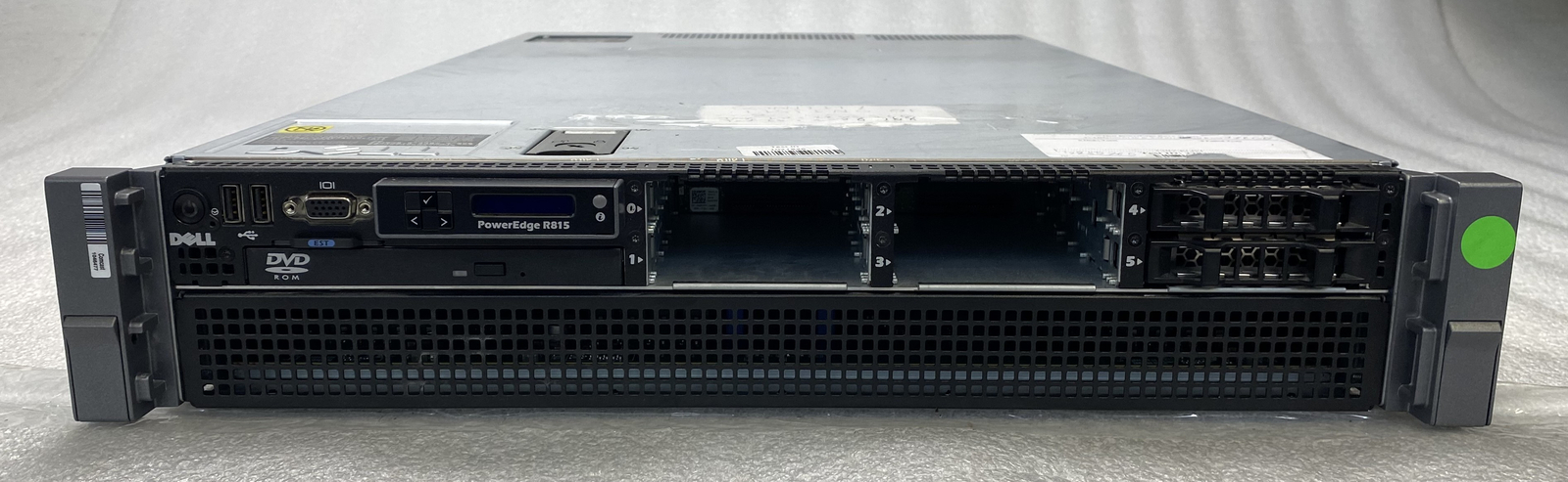 Dell PowerEdge R815 2U Server 4x Opteron 6136 2.4Ghz 32 Cores 112GB RAM ...