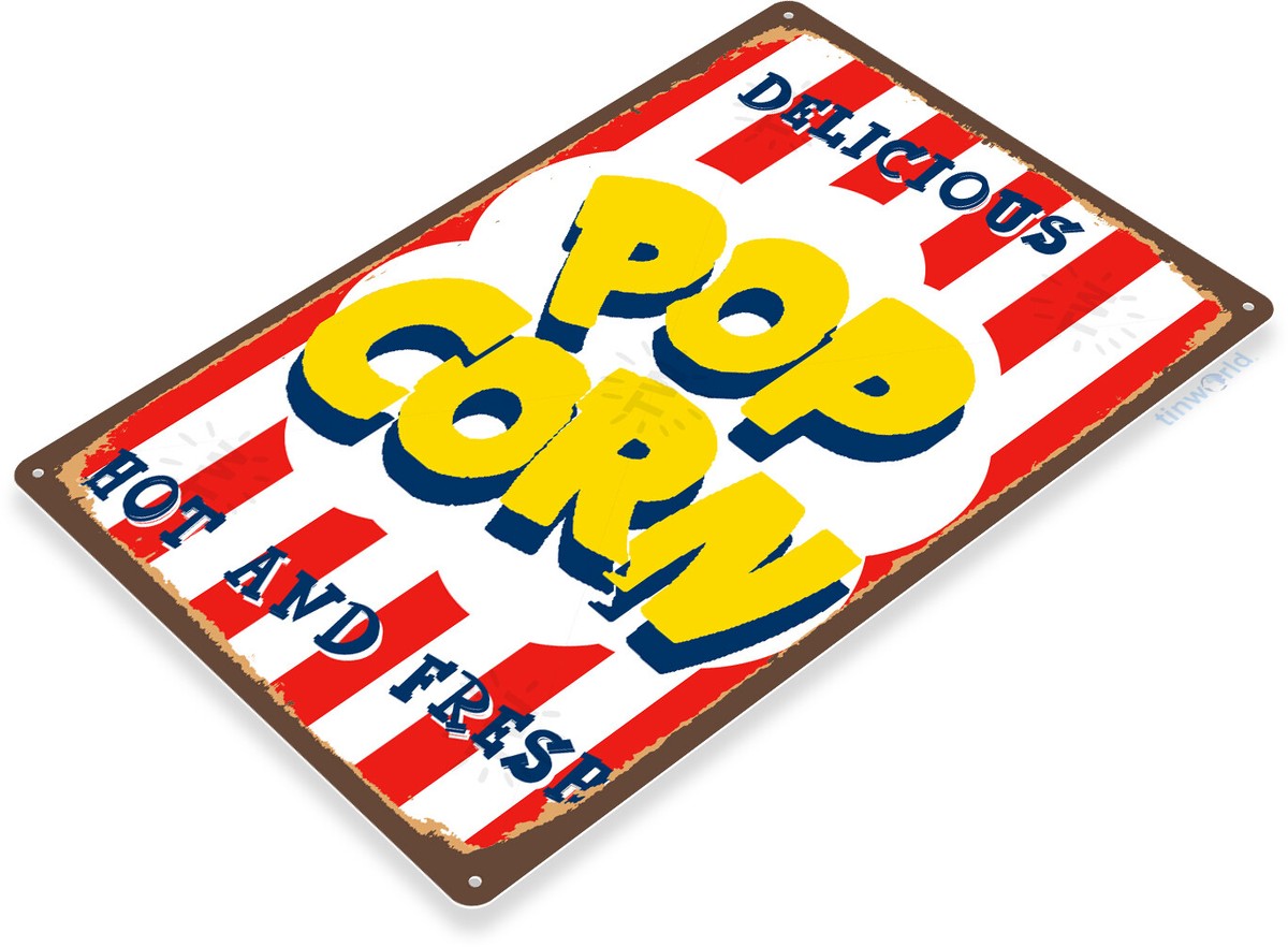 Vintage Popcorn Sign Google Search Vintage Popcorn
