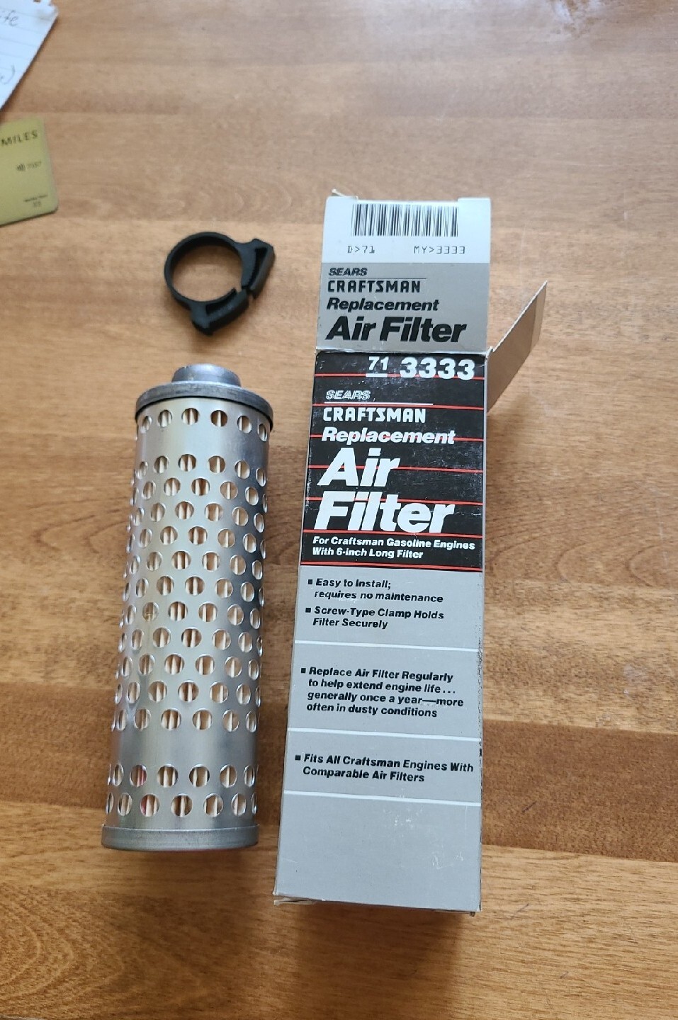 Sears craftsman small engine air filter 71 3333 | eBay