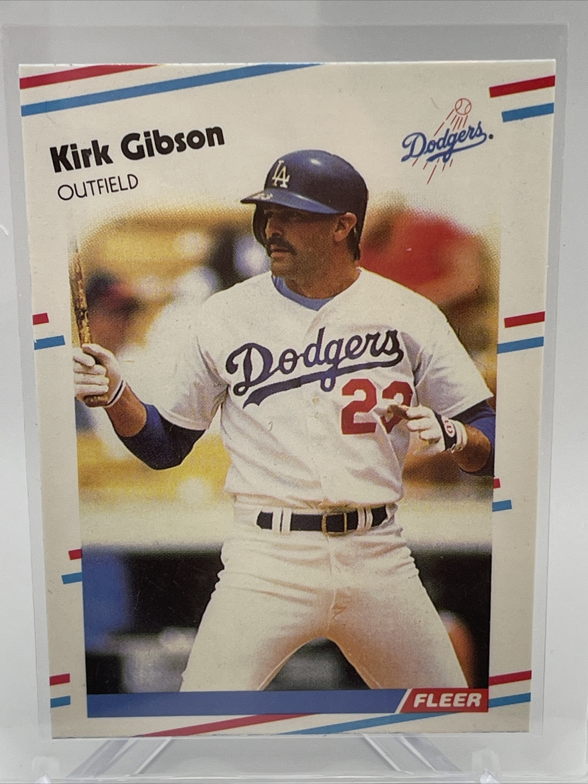 1988 Fleer Update Kirk Gibson Baseball Card #U-93 Mint FREE SHIPPING | eBay