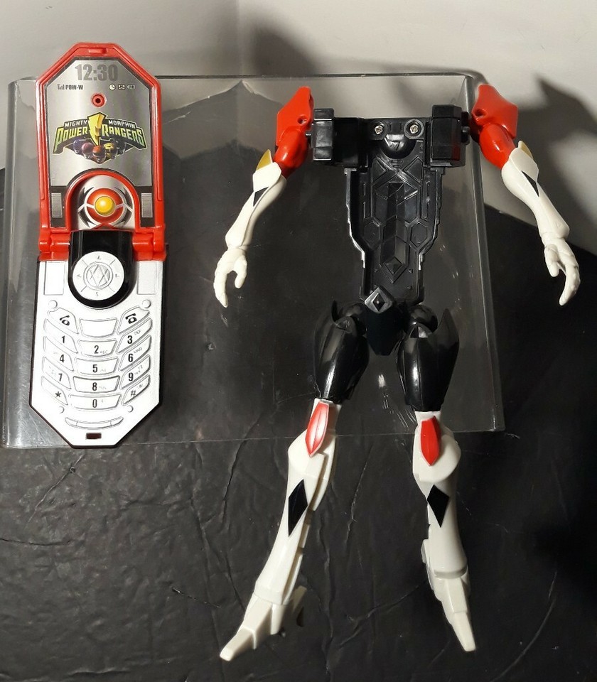Mighty Morphin Power Rangers Mobile Morph Red Ranger Bandai 2010 RARE ...