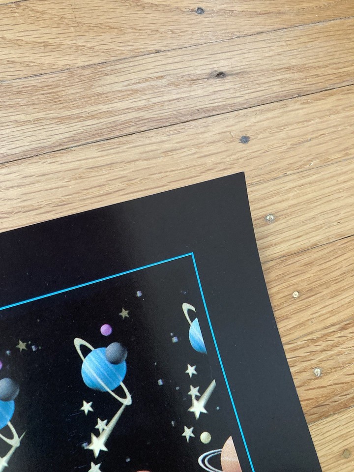 1994 MAGIC EYE Poster NVISION GRAFIX 3D celestial Adventure Illusion ...