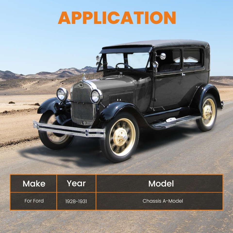 maXpeedingrods 1/8'' Frame Boxing Plates for Ford Chassis 1928-1931 A ...