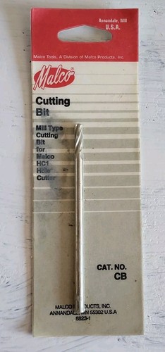 Malco CB Replacement Cutter Bit Only for HC1 Hole Tool New Mill Type ...