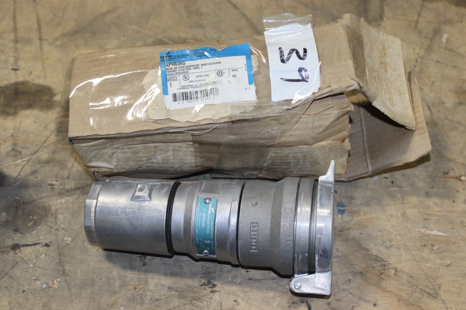 Crouse+Hinds+APR6465+Arktite+M4+Connector+60a+Amp for sale online | eBay