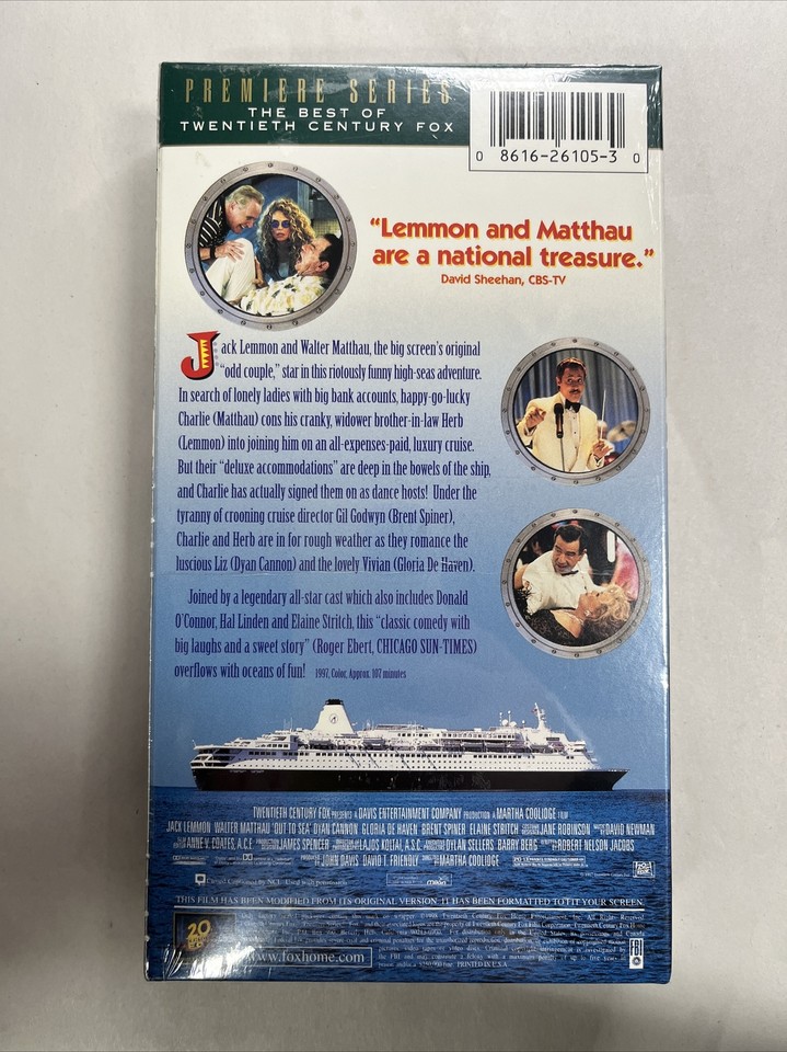 Out to Sea (VHS, 1997) 86162610530| eBay
