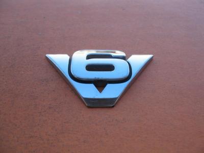 01 02 03 04 05 06 07 FORD ESCAPE V6 SIDE CHROME EMBLEM LOGO BADGE SIGN ...