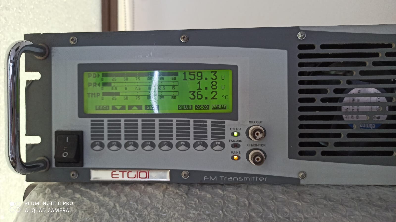 Broadcast Professional Transmitter FM Elenos ETG 150W - 88-108 Mhz | eBay