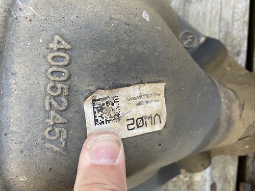 Volkswagen VW Amarok 2H Rear Diff Differential 4.3:1 2011-2021 210kms ...