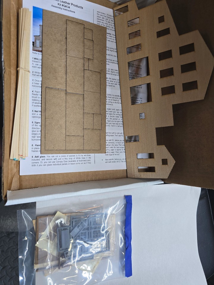 FOS Scale Models: Ravenwood Leather ...Background kit Fine HO Miniature ...