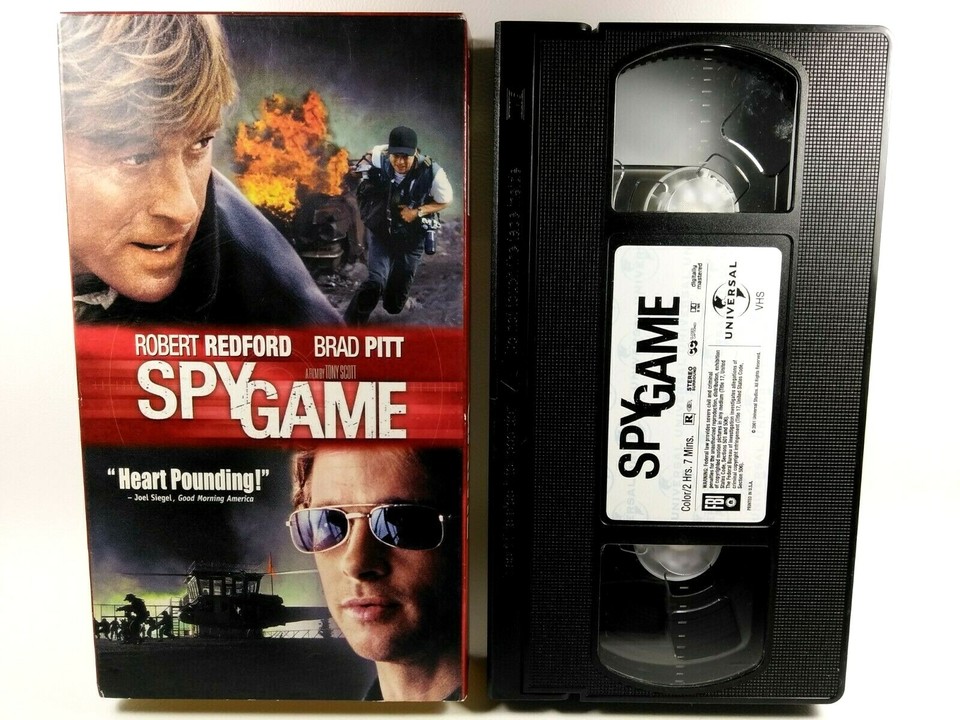 Spy Game (VHS, 2002) Robert Redford, Brad Pitt 96898914635| eBay