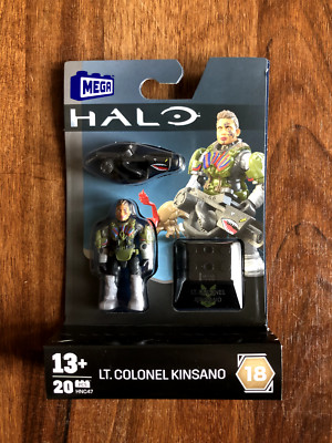 Halo Heroes - LT. COLONEL KINSANO - Mega Construx Series 18 ** NEW ...