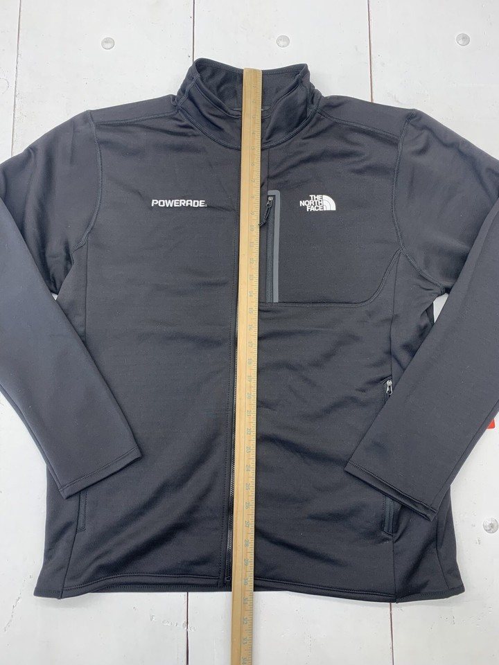 The North Face Skyline Full-Zip Fleece Jacket Black Embroidered ...