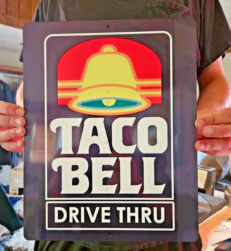 Taco Bell 12x18 inch metal poster. | eBay