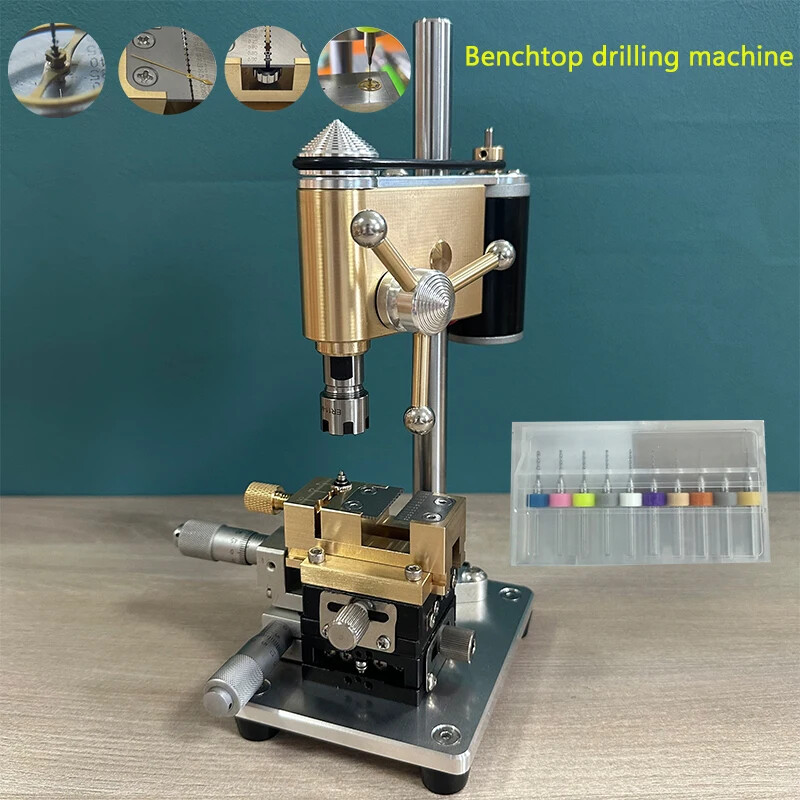 Watchmaker Precision Bench Drill Watch Crown Punch Remove Broken Screws ...