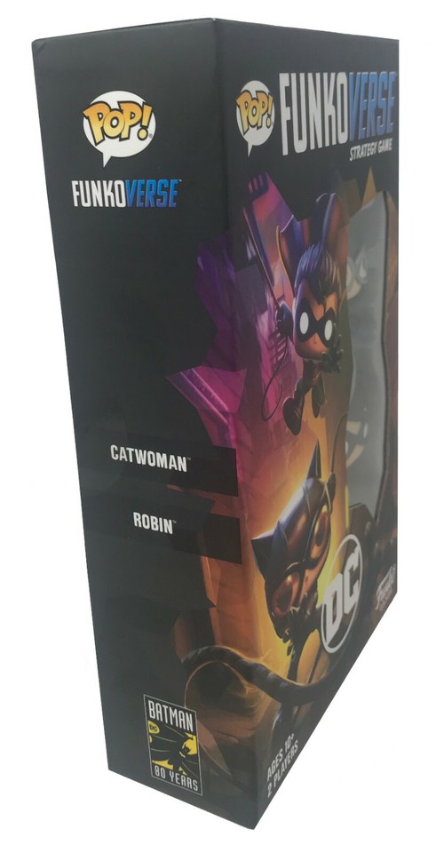 FunkoVerse Strategy Game DC Batman Themed 2 Players Age 10+ Pop Figures ...