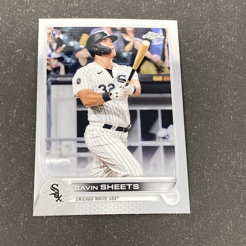 Gavin Sheets ROOKIE CARD 2022 Topps Chrome #146 Base Set RC Chicago ...