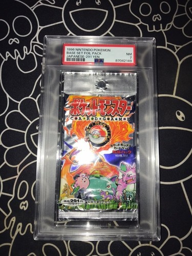 Japanese Pokémon Base Set Foil Pack PSA 7 (291 Yen) | eBay