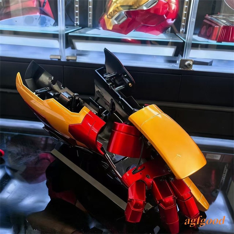 1:1 Iron Man MK42 Gauntlet Arm Wearable Cosplay Armor Voice/Remote ...