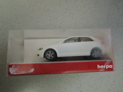 Herpa 023184 Audi A3 std. weiß aus Audi Sammlung in OVP (3KK) | eBay