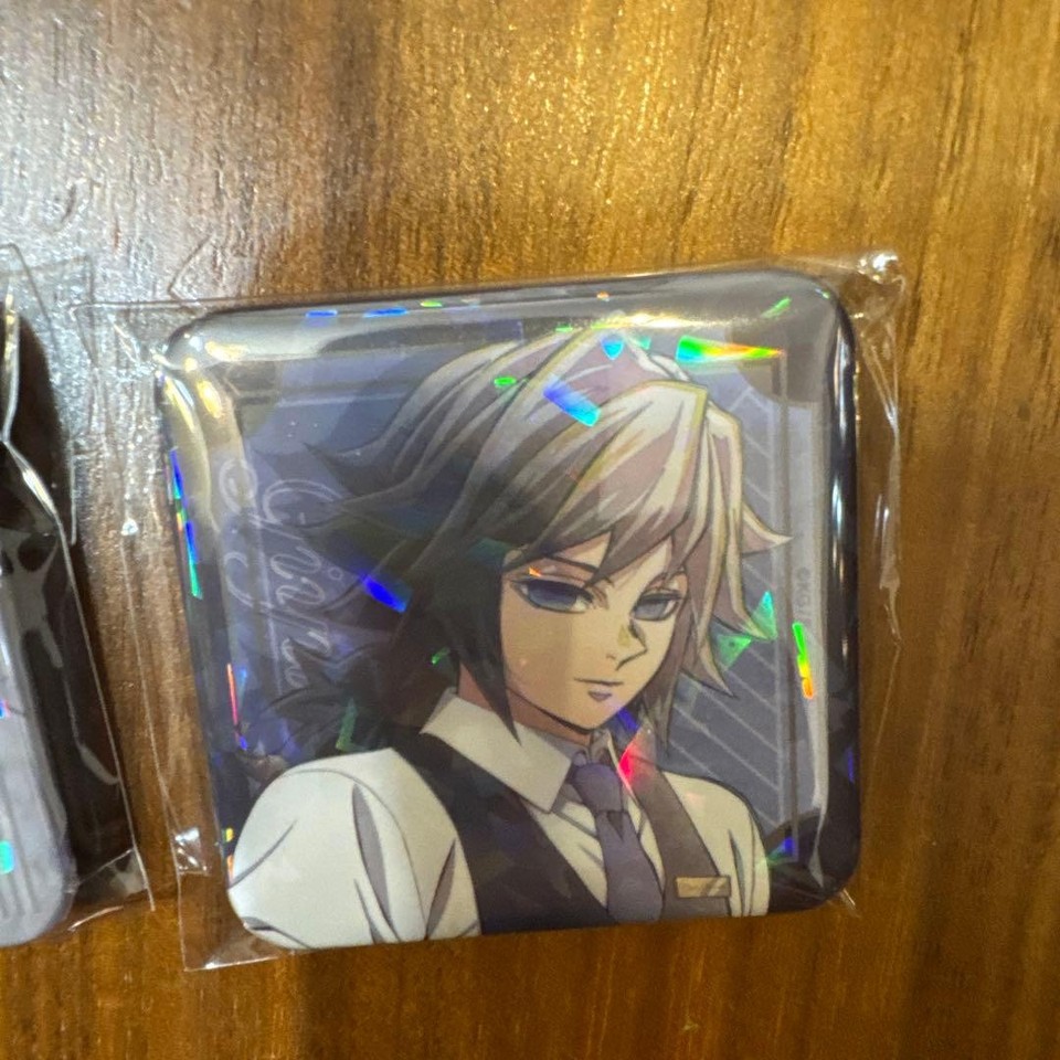 Demon Slayer Mocktail Bar Lotto Glitter Can Badge Part 2 Giyu Tomioka ...