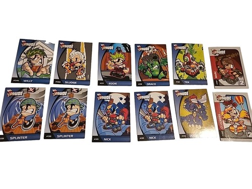Tech Deck Dude Card Lot Of 12 | eBay