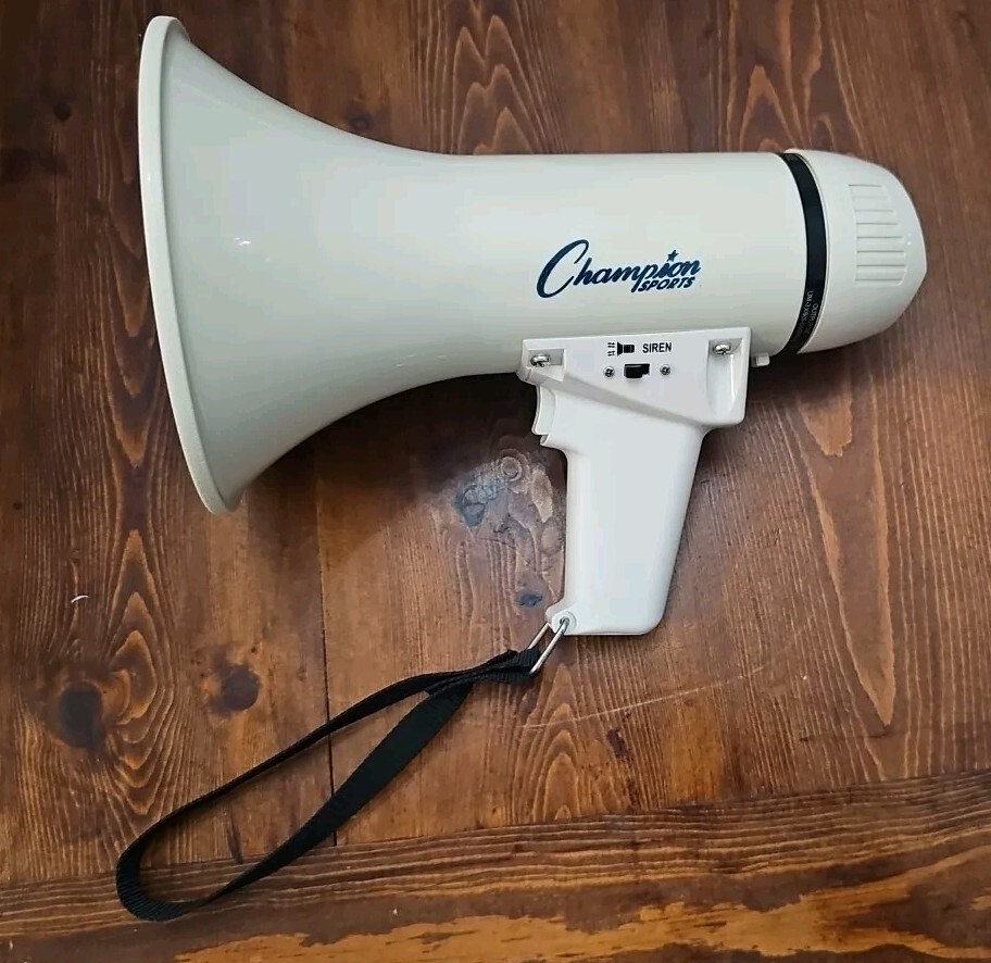 Champion Sports 4 Watt Mini Megaphone | eBay