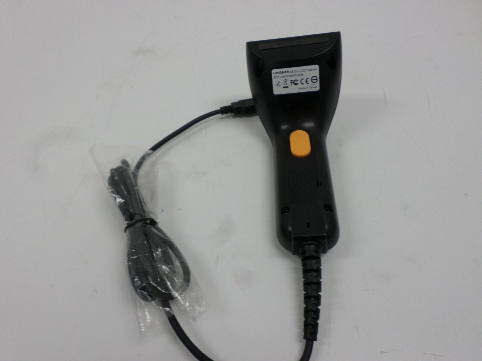 Unitech AMERICA AS10-U Barcode Scanner USB Wired Handheld Lase Symbol ...