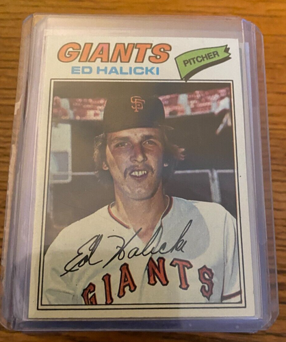 1977 topps #343 Ed Halicki | eBay