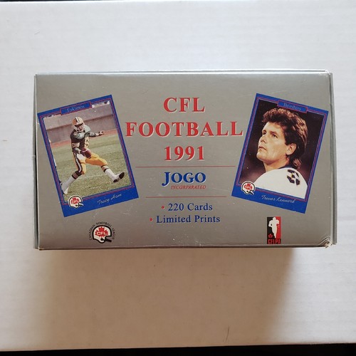 1991 JOGO CFL Football card set Canadian Football 220 Cards NR MT | eBay